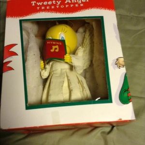 Warner Bros. | Holiday | Vintage Looney Tunes Tweety Angel Tree Topper ...
